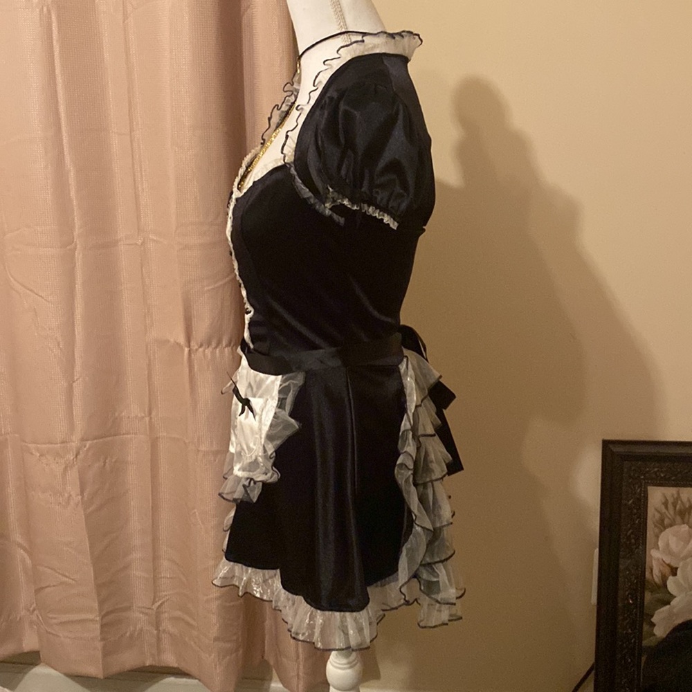 French Maid Sexy Halloween Costume By Lip Service - Gem